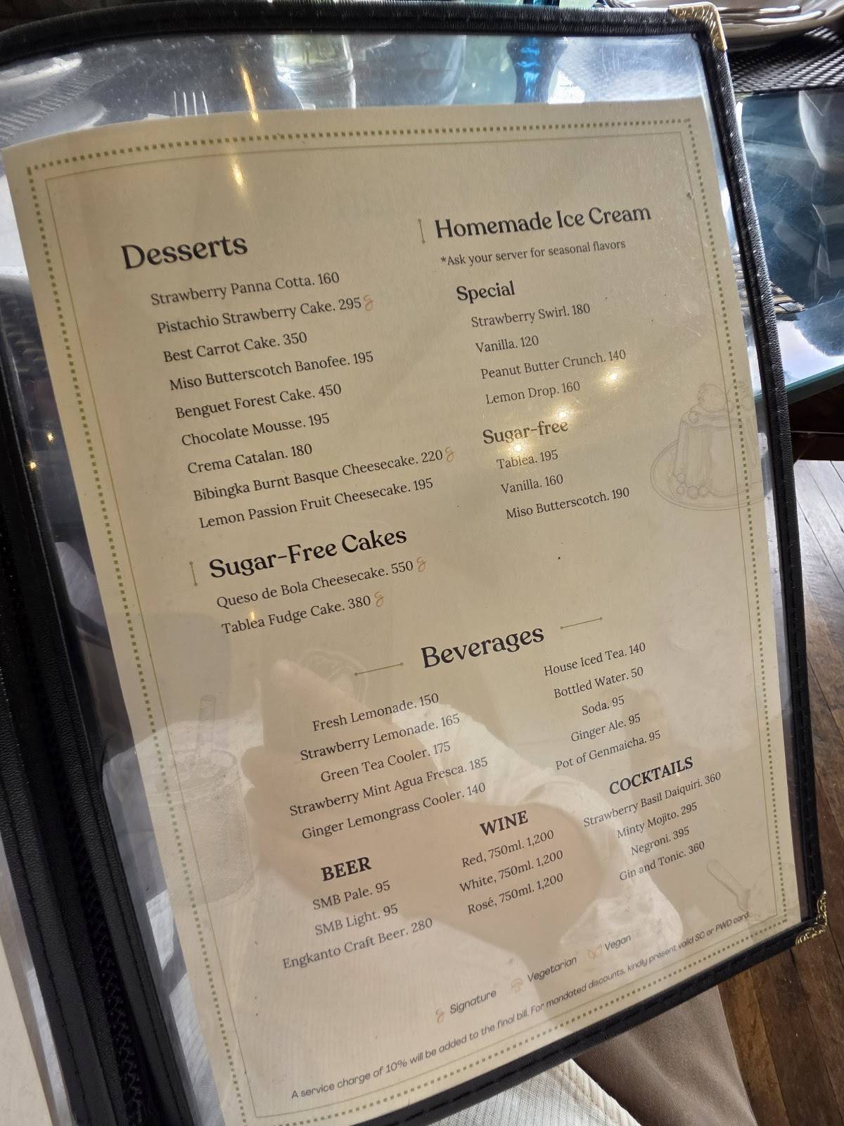 Menu at Gypsy Baguio by Chef Waya restaurant, Baguio