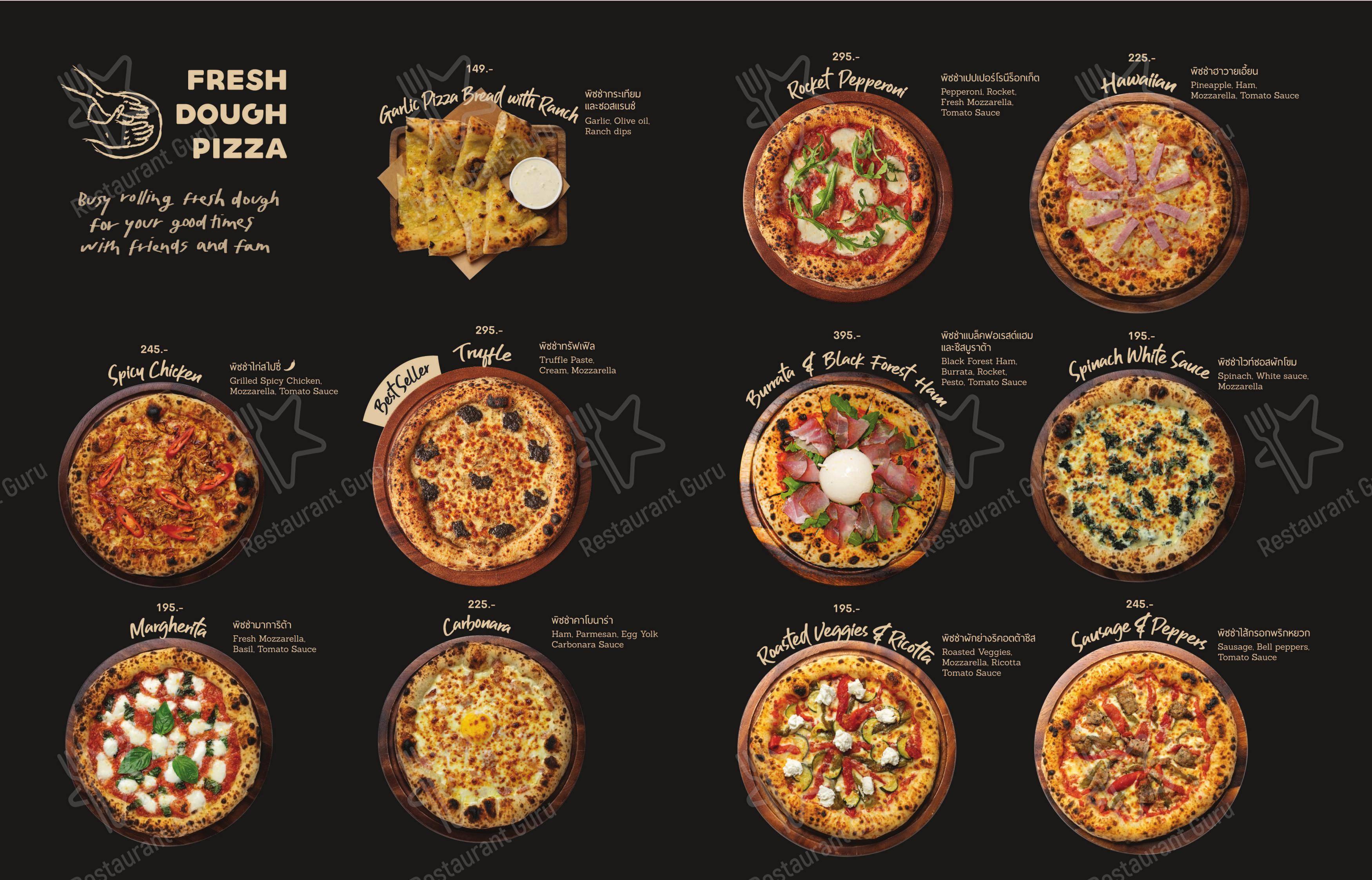 Menu at Fam Time Steak and Pasta restaurant, Bangkok, 25 5 Soi Sukhumvit 16