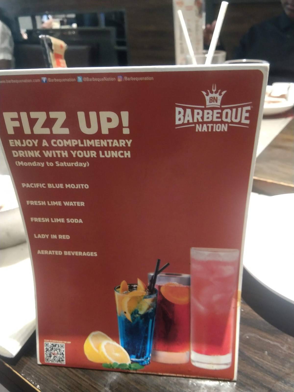 Menu at Barbeque Holic, Hyderabad