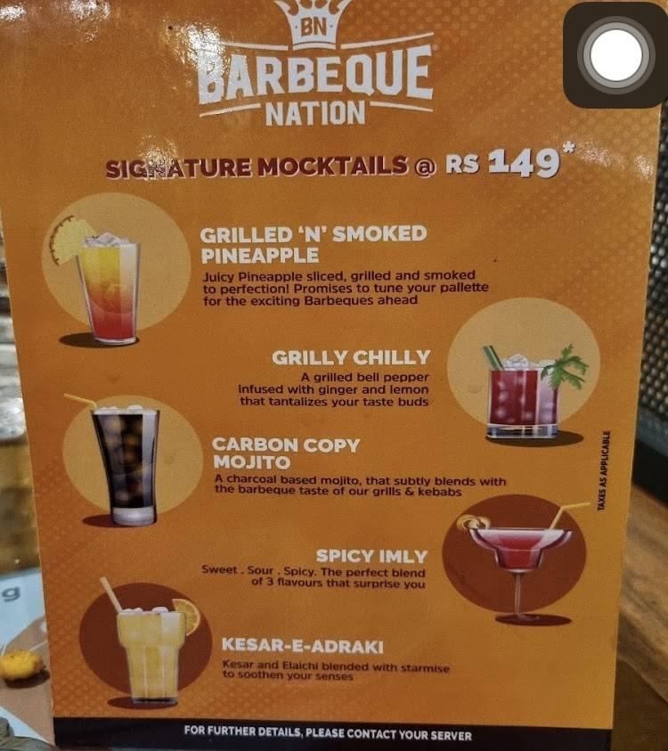 Menu at Fiesta By Barbeque Nation - Swaroop Nagar, Kanpur, Kanpur