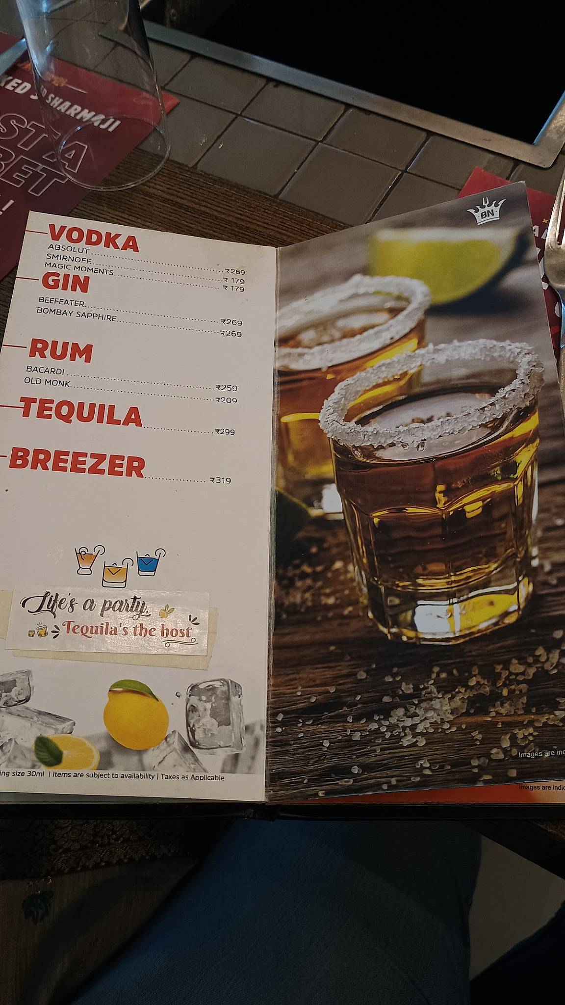 Menu at Barbeque Nation - Lulu Mall, Amar Shaheed Path, Lucknow
