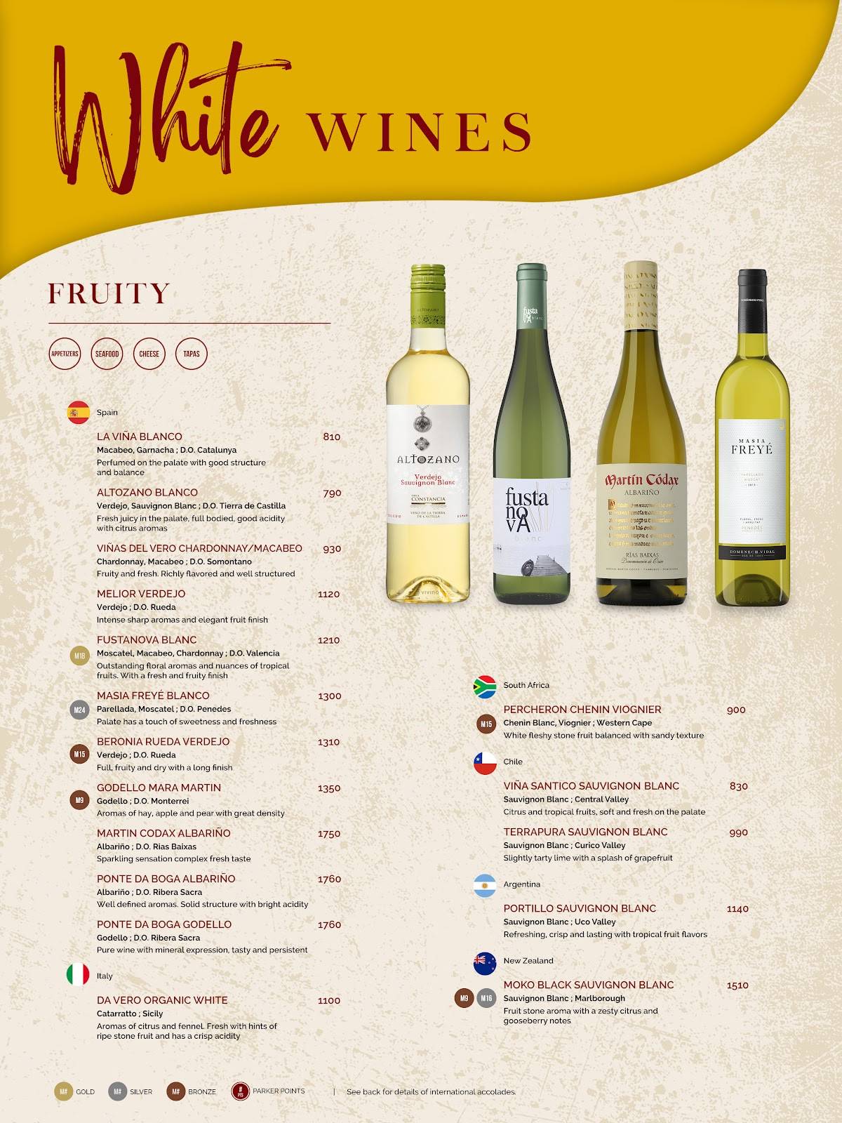 Menu at Barcino - Rockwell, Makati, Power Plant Mall 143 R1 Level ...