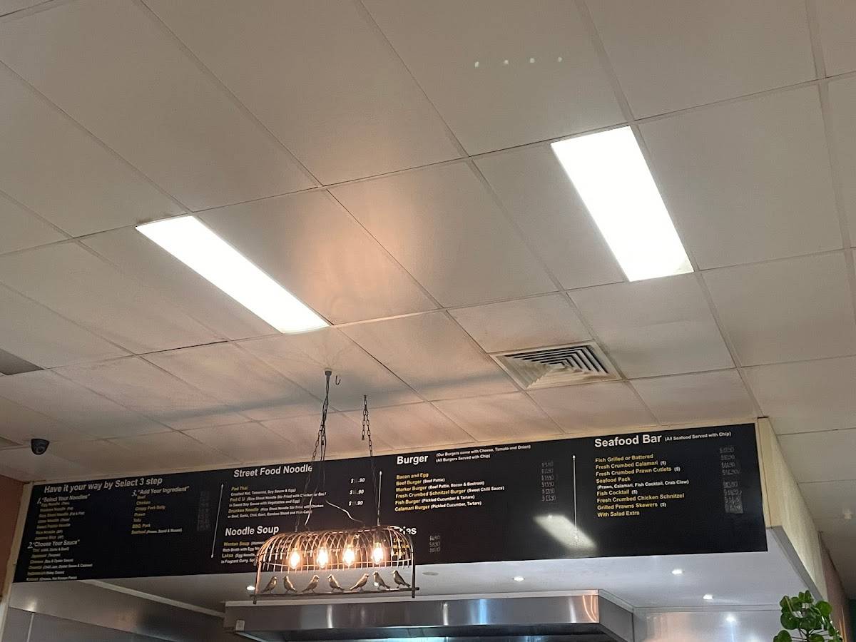 Menu at Food Buds Restaurant, Bathurst, 125 Bentinck St