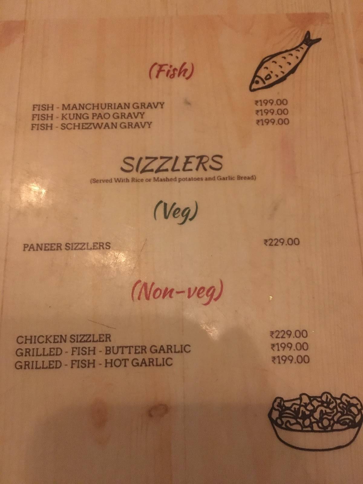 Menu at Belly Full Cafe, Hosur