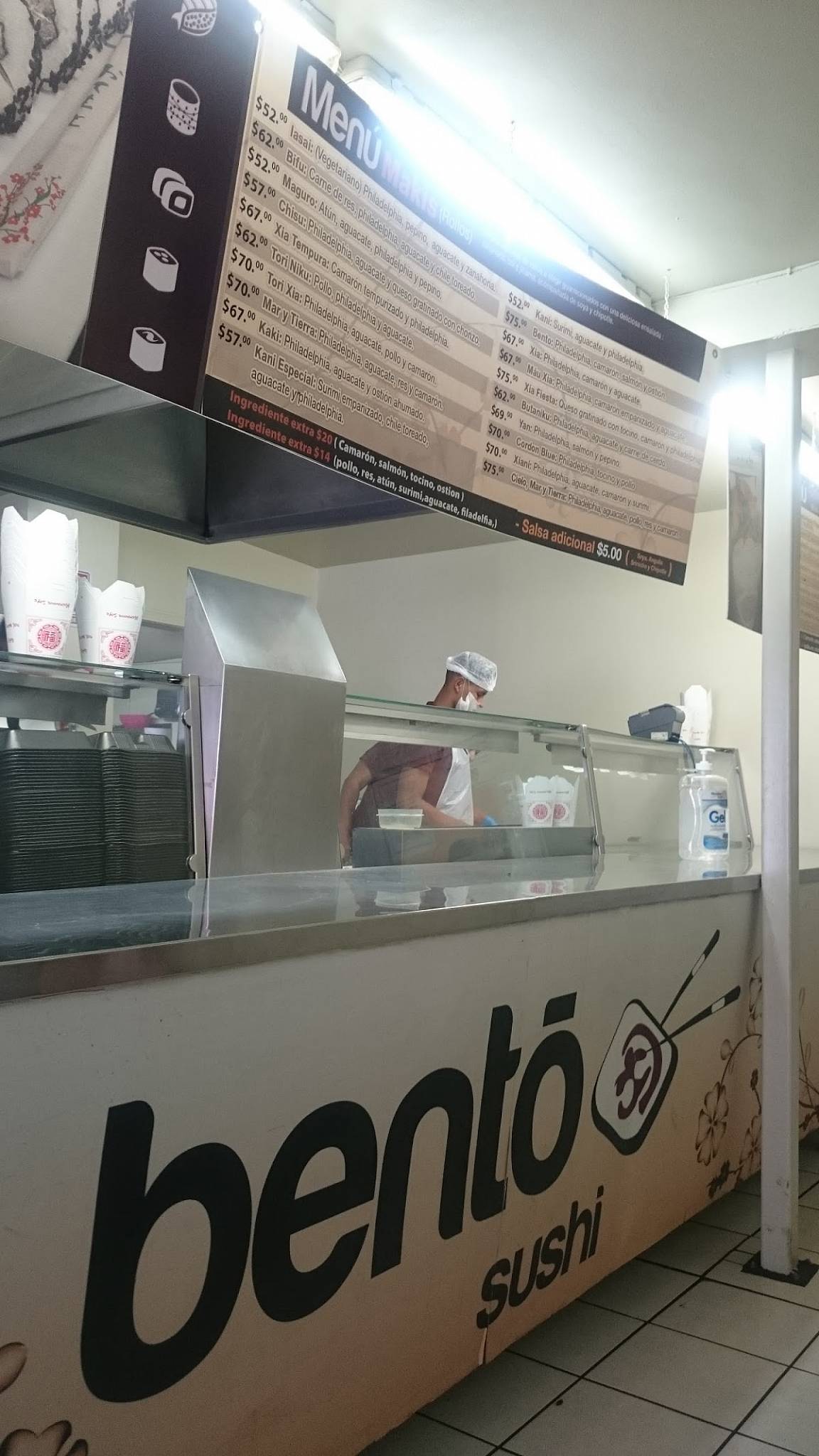 Carta del restaurante Bento Sushi, Chihuahua, Av José María Iglesias ...