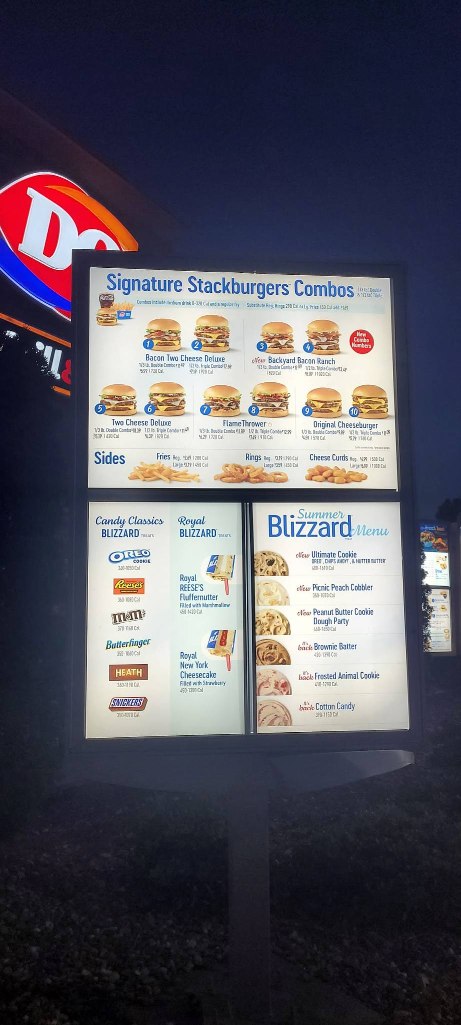 Menu at Dairy Queen Grill & Chill fast food, Benton, Hwy 5 N