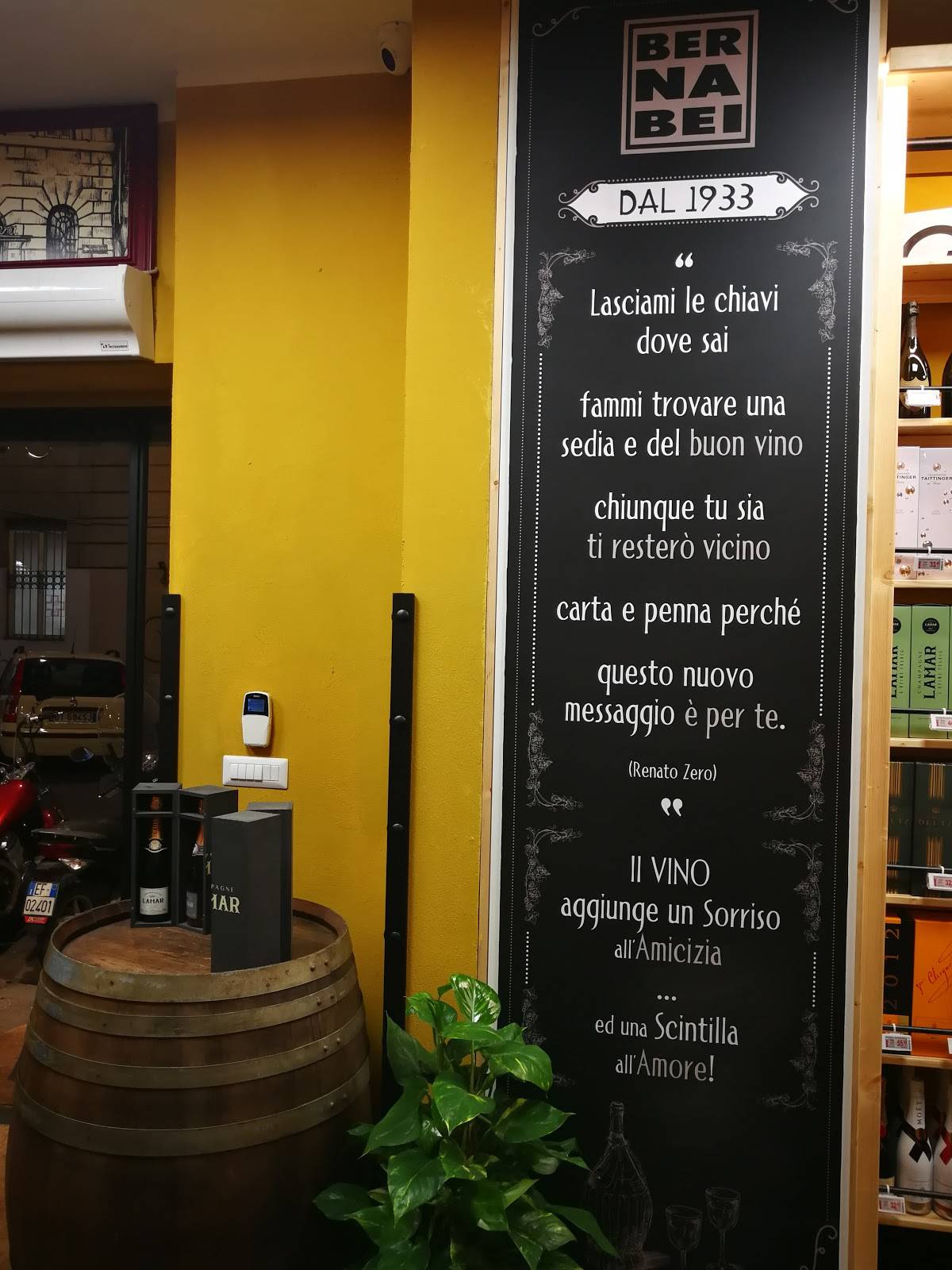 Menu da Enoteca Bernabei Testaccio pub & bar, Roma