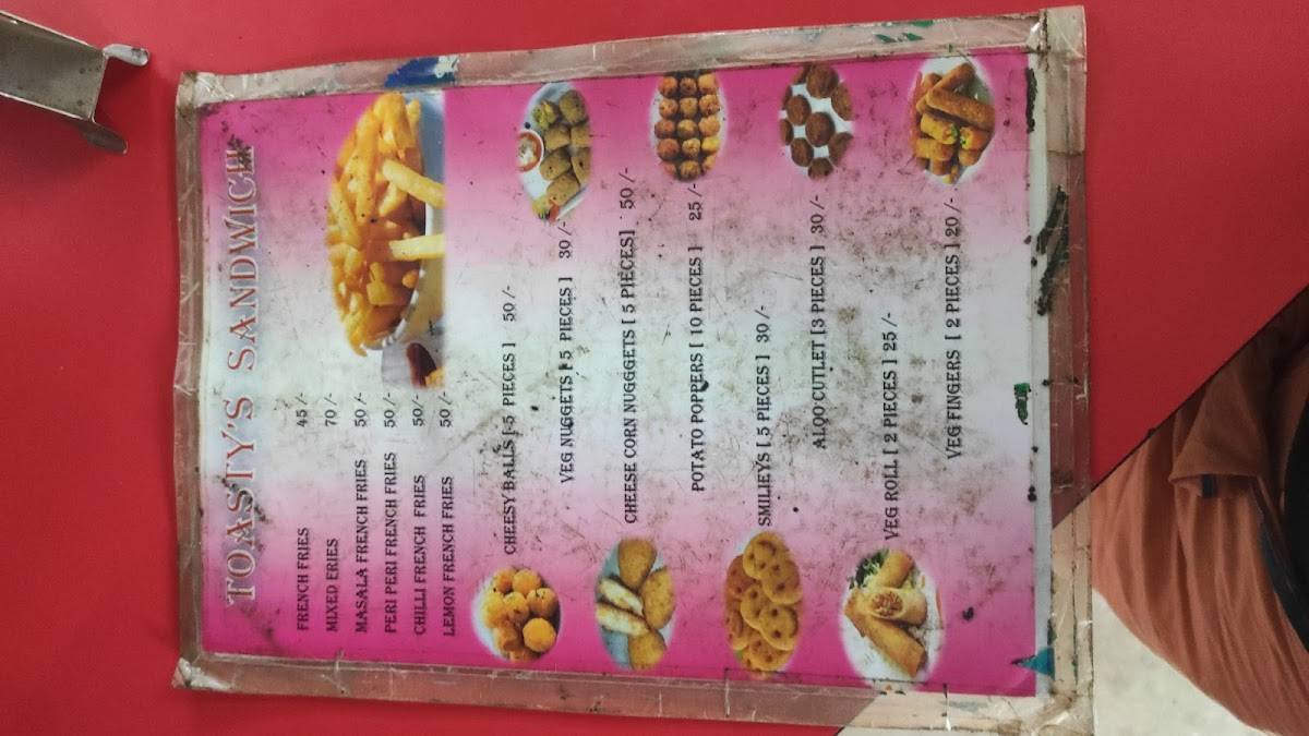 Menu at Bingo Burger, Chennai