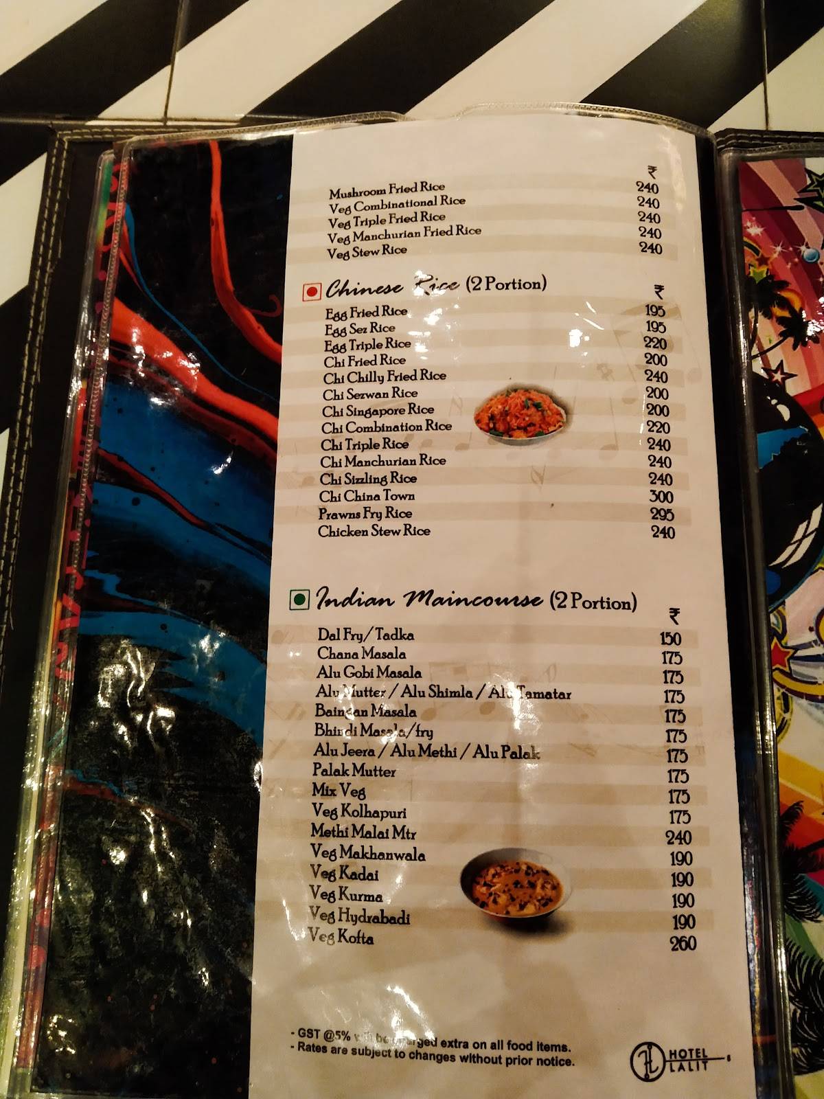Menu at Lalit Bar and Restaurant with Family lounge, Boisar