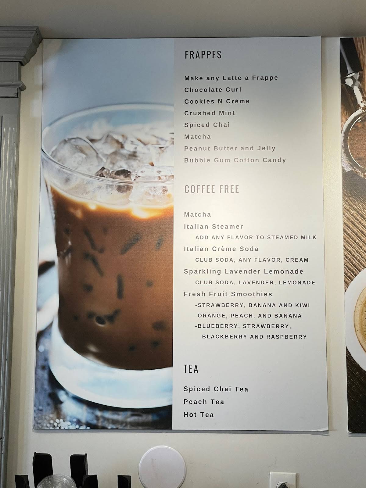 Menu at Sugar Leaf Bakery, Cafe & Espresso, Branson, W 76 Country Blvd