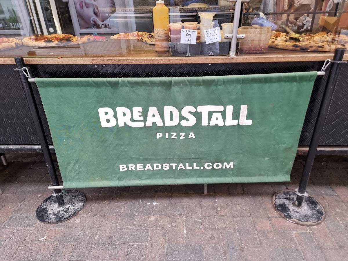 Menu at Breadstall Clapham pizzeria, London