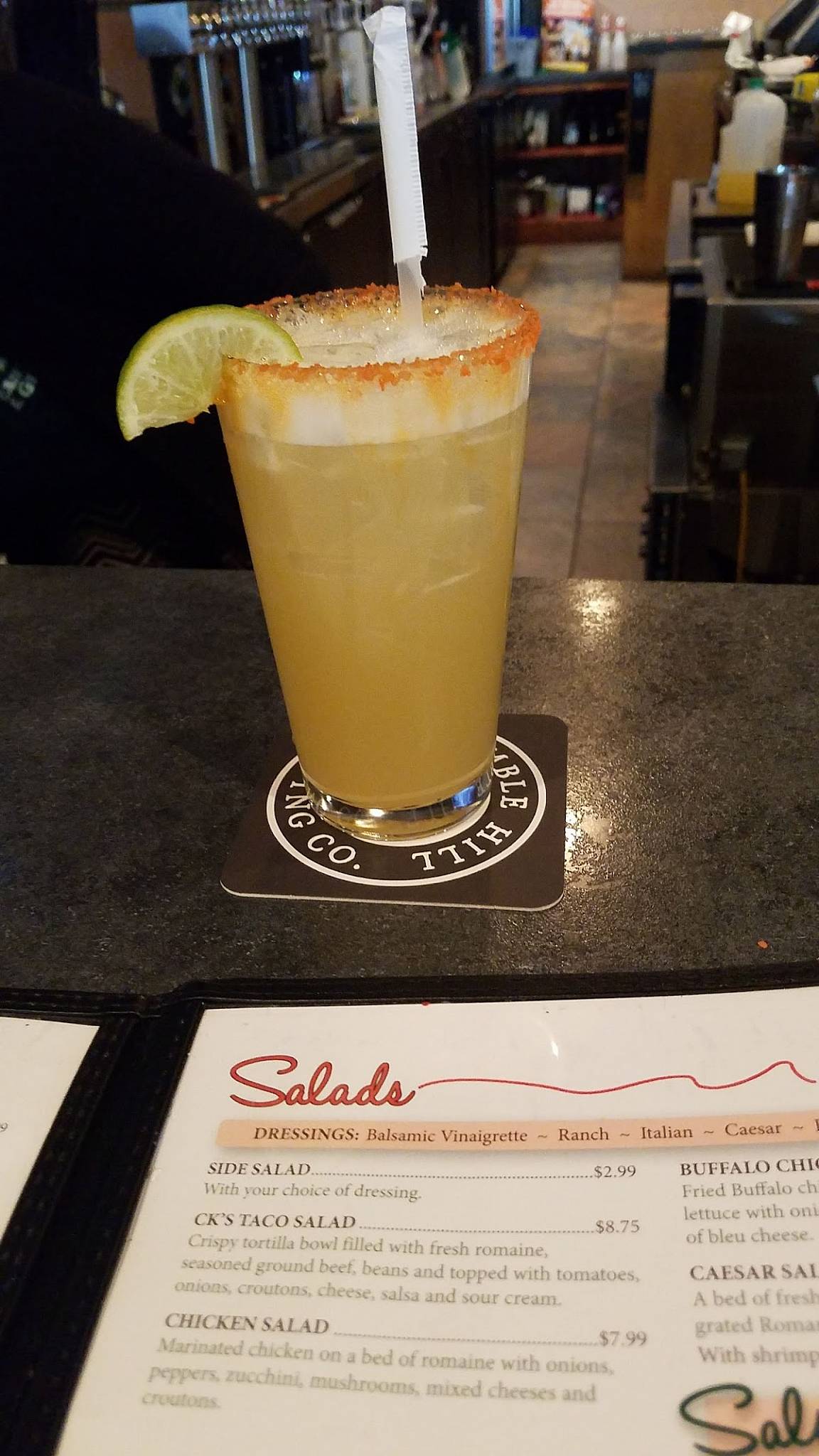 Menu at CK’s Cantina & Grill restaurant, Dallas