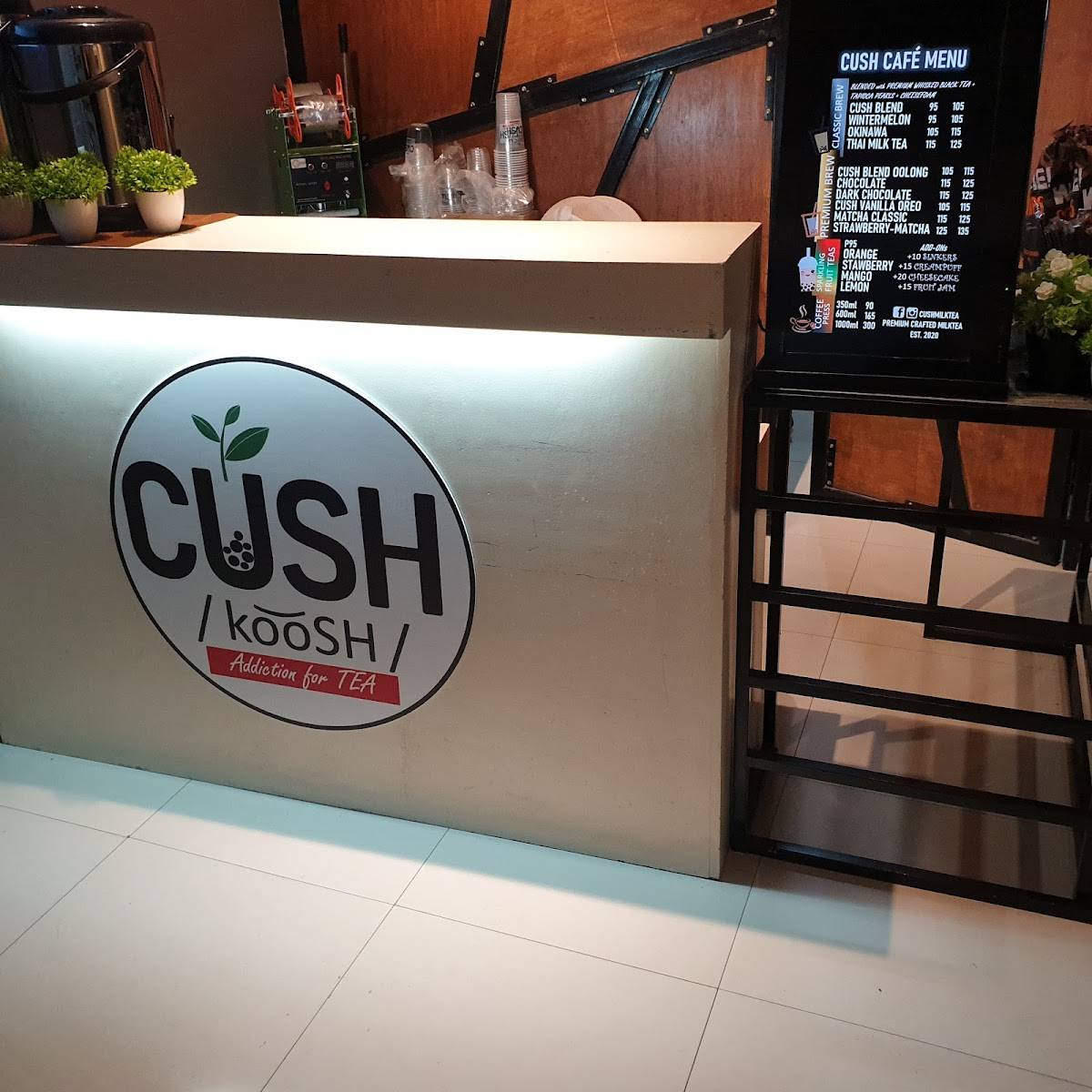 Menu at Cush Lounge Cafe Tarlac, Tarlac City