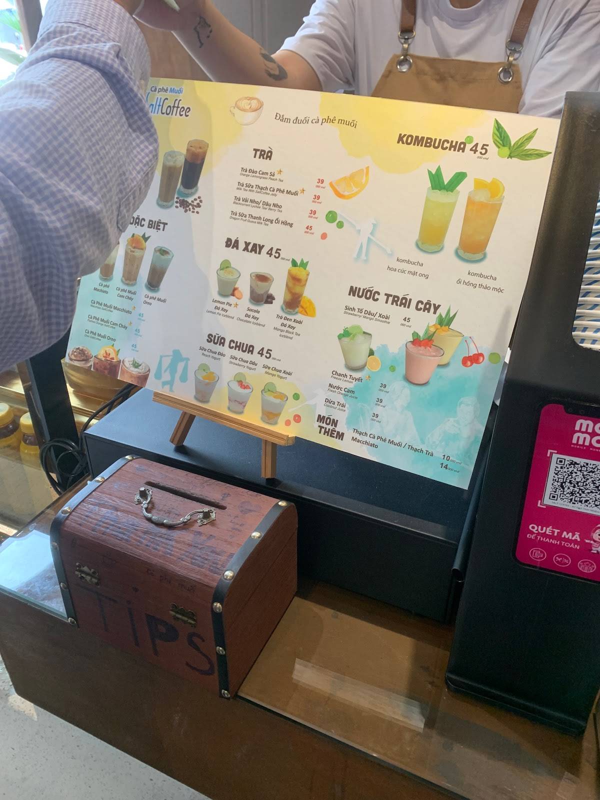 Menu at Cà Phê Muối SaltCoffee cafe, Ho Chi Minh City, 42 Ngô Thời Nhiệm
