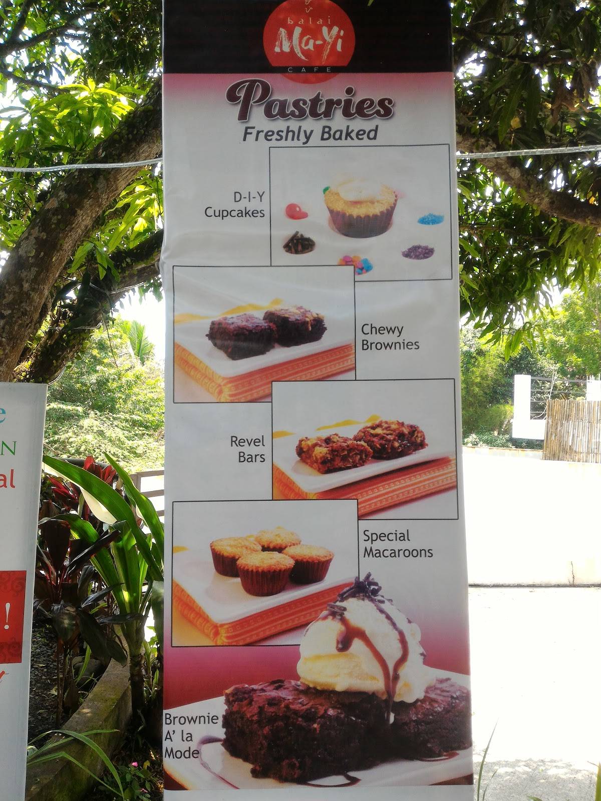 Menu at Balai MaYi in Tagaytay Philippines cafe, Tagaytay