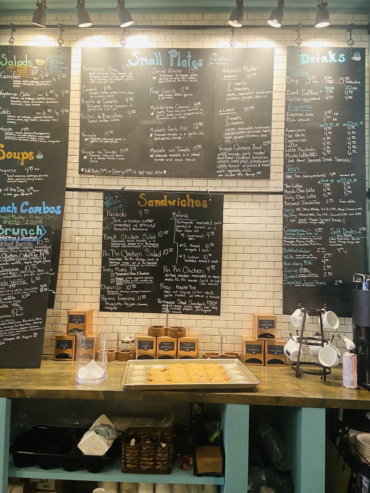 Menu at Bica Café cafe, Noblesville