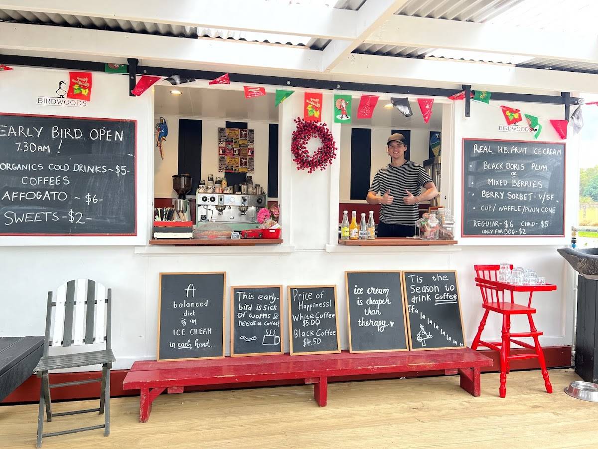 Menu at Birdwoods - Gallery, Cafe, Sweet Shop & Sculpture Garden ...