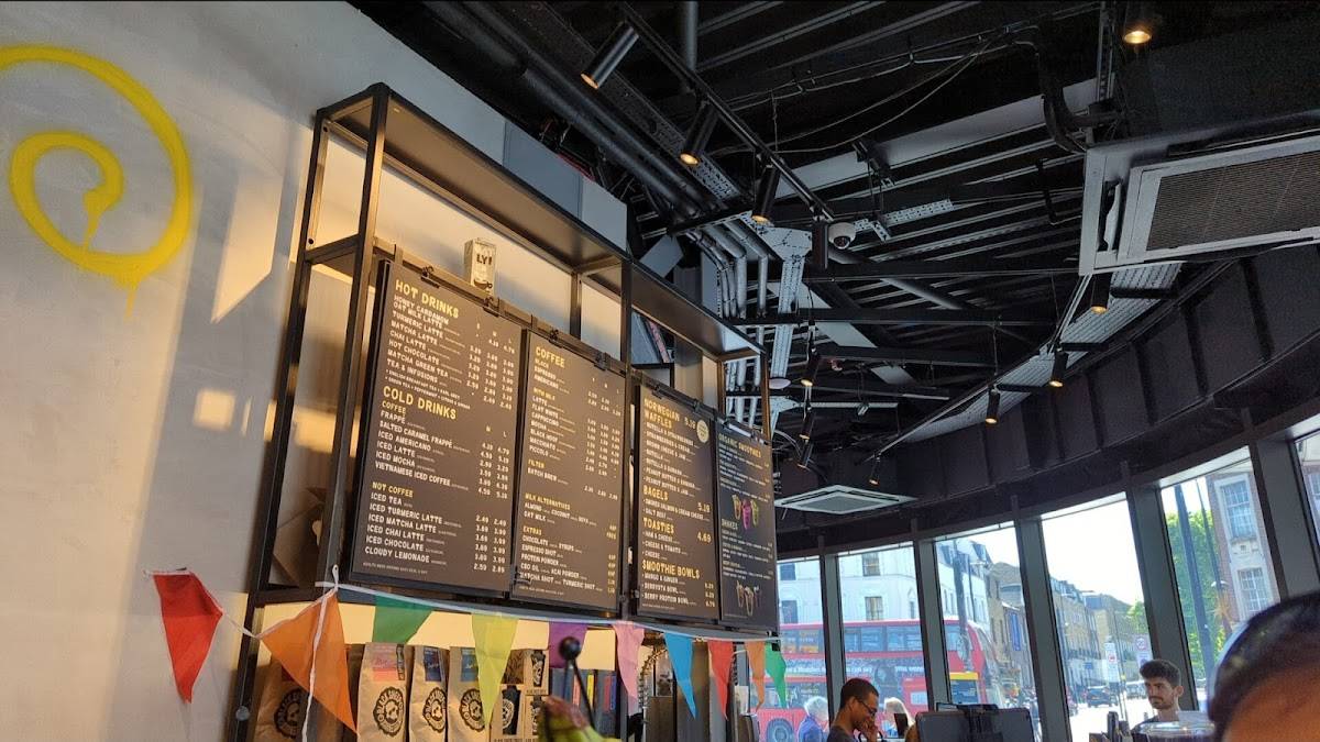Menu at Black Sheep Coffee cafe, London, Unit 2