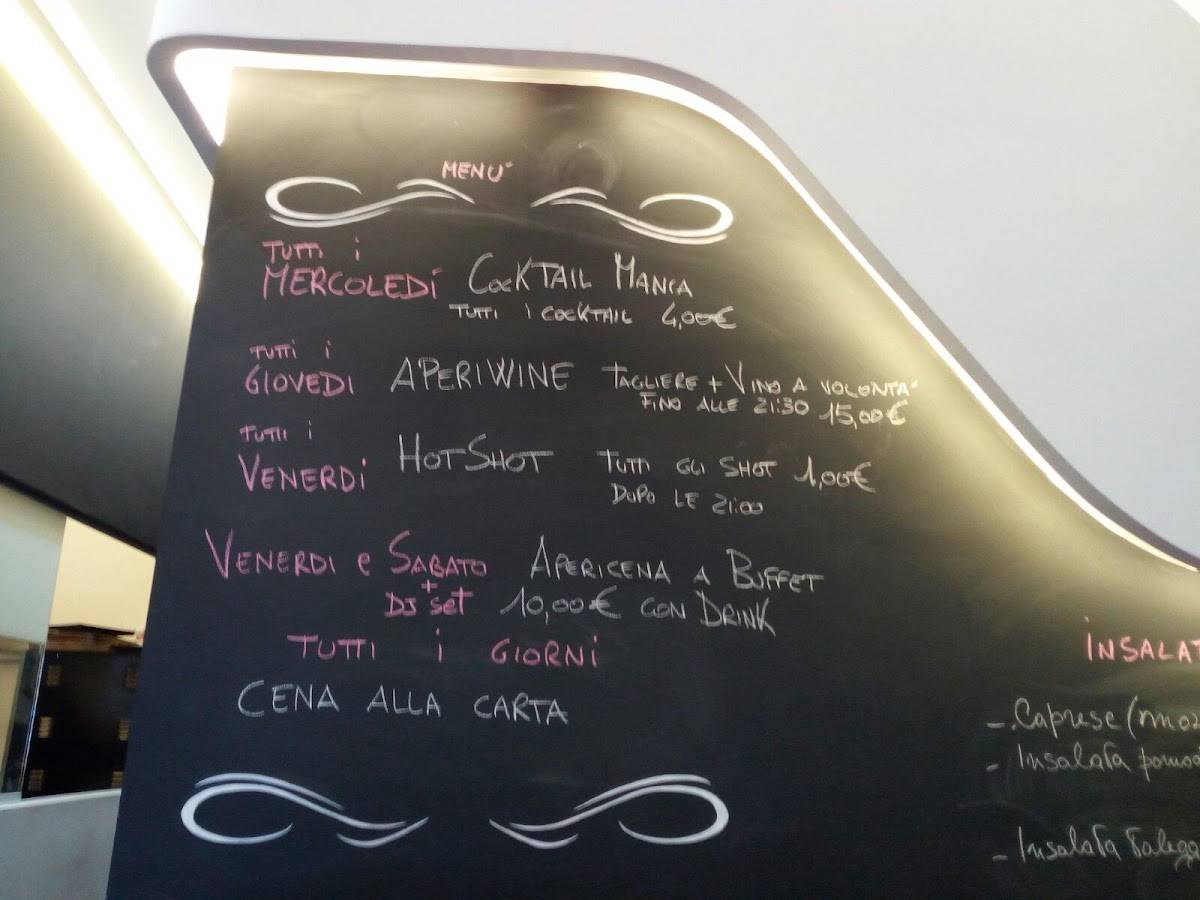 Carta del pub y bar Cafè Bon Ton, Florencia