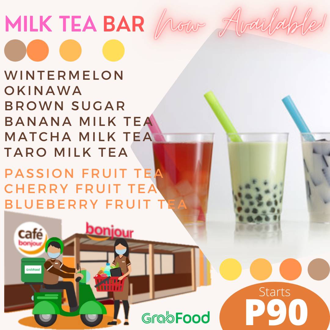 Carta de Cafe Bonjour Visayas Avenue, Ciudad Quezon