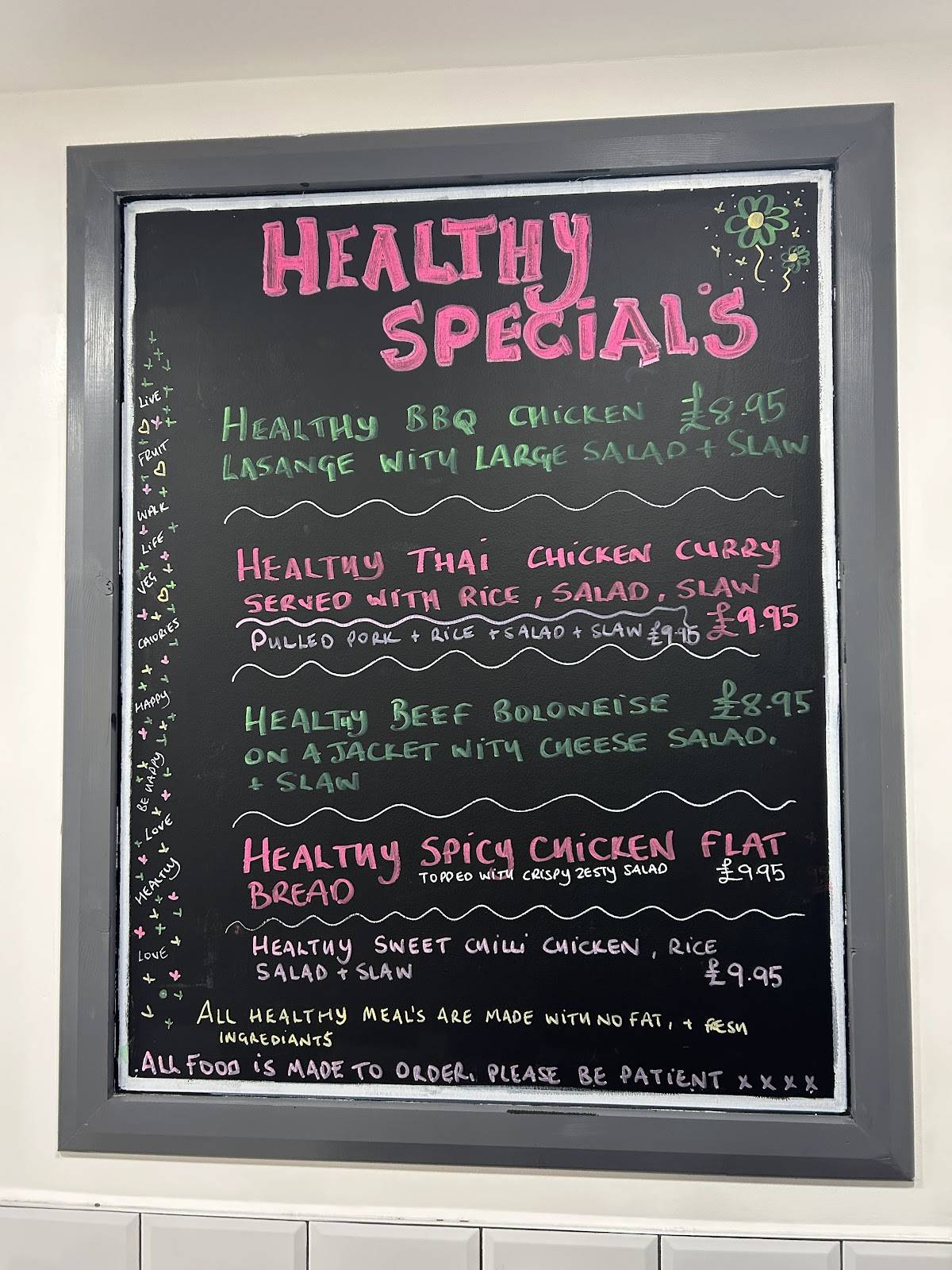 Menu at Cafe 19, Wakefield, 7 Cross Square