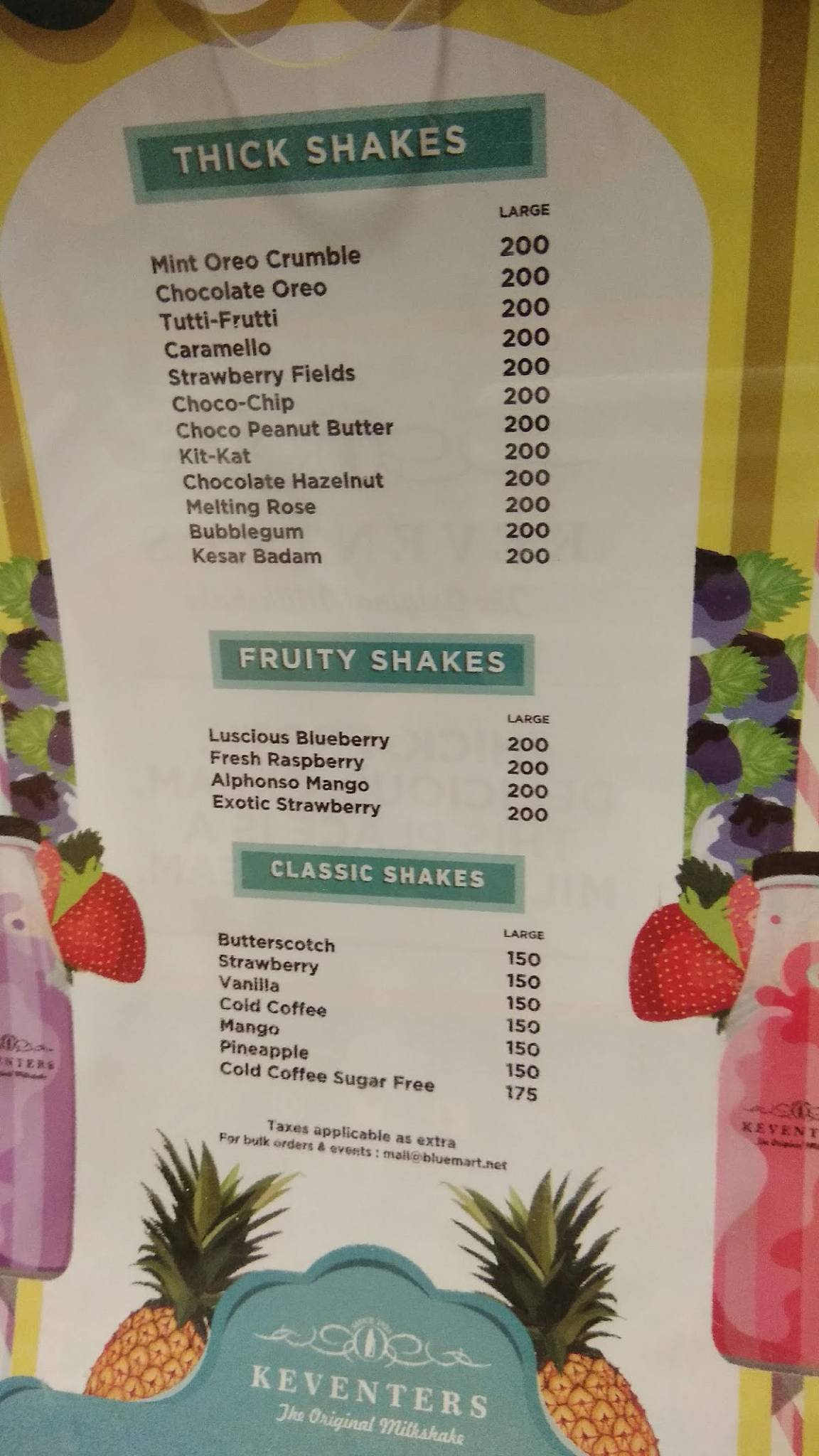 Menu at First Cup, Chennai, 10
