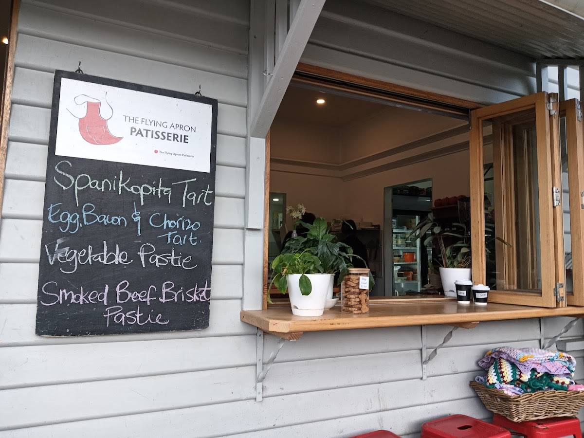 Menu at The Flying Apron Patisserie cafe, Wesburn