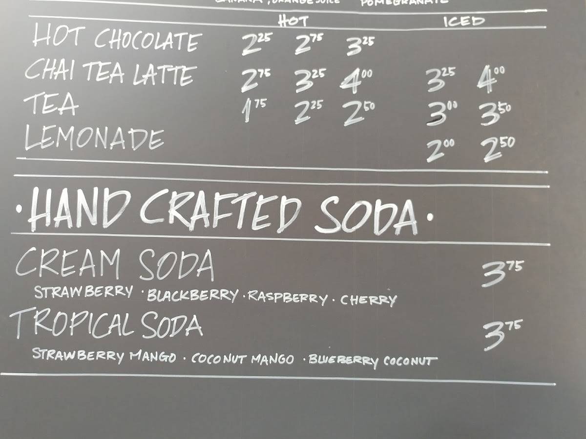 Menu at The Grind Cafe, Toronto, 570 St Clair Ave W
