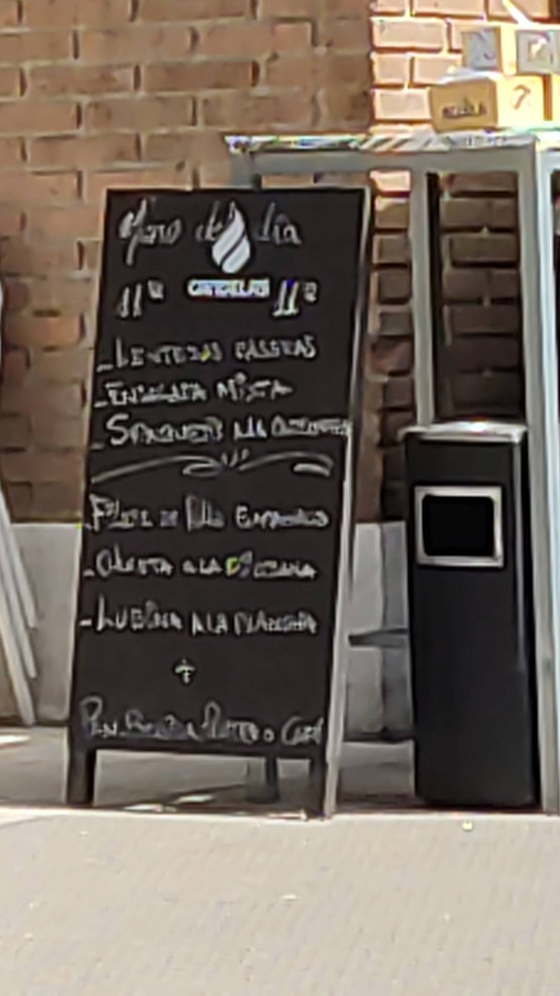 Carta de Cafetería Madriz II, Madrid, C. del Dr. Esquerdo