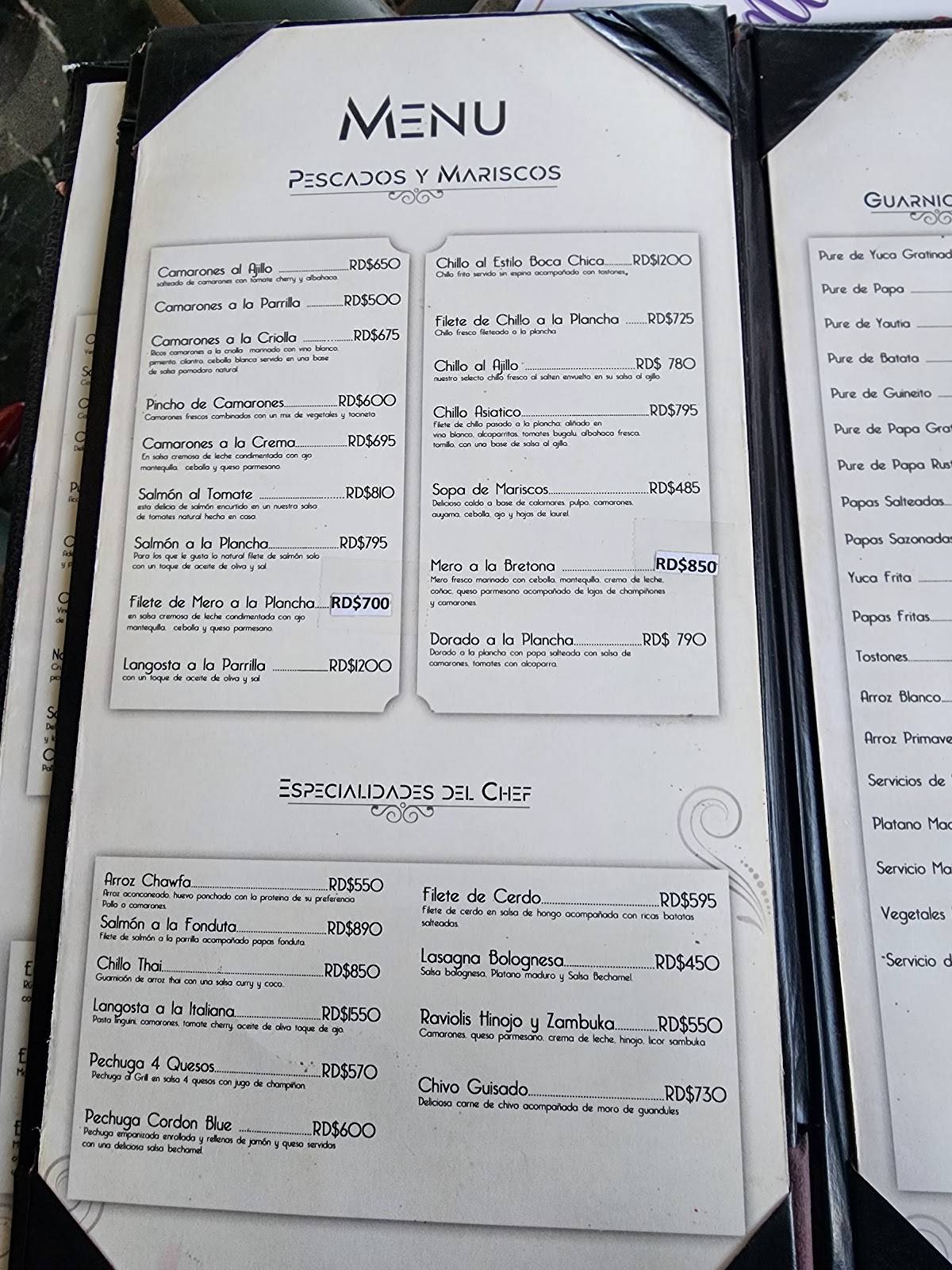 Carta del restaurante Carnes By Dial, Santo Domingo Este, F4QJ+85Q