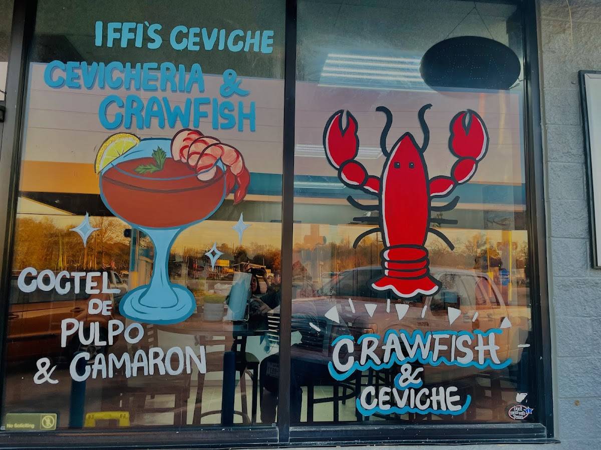 Menu at Ceviche Cevicheria & Crawfish restaurant, Conroe