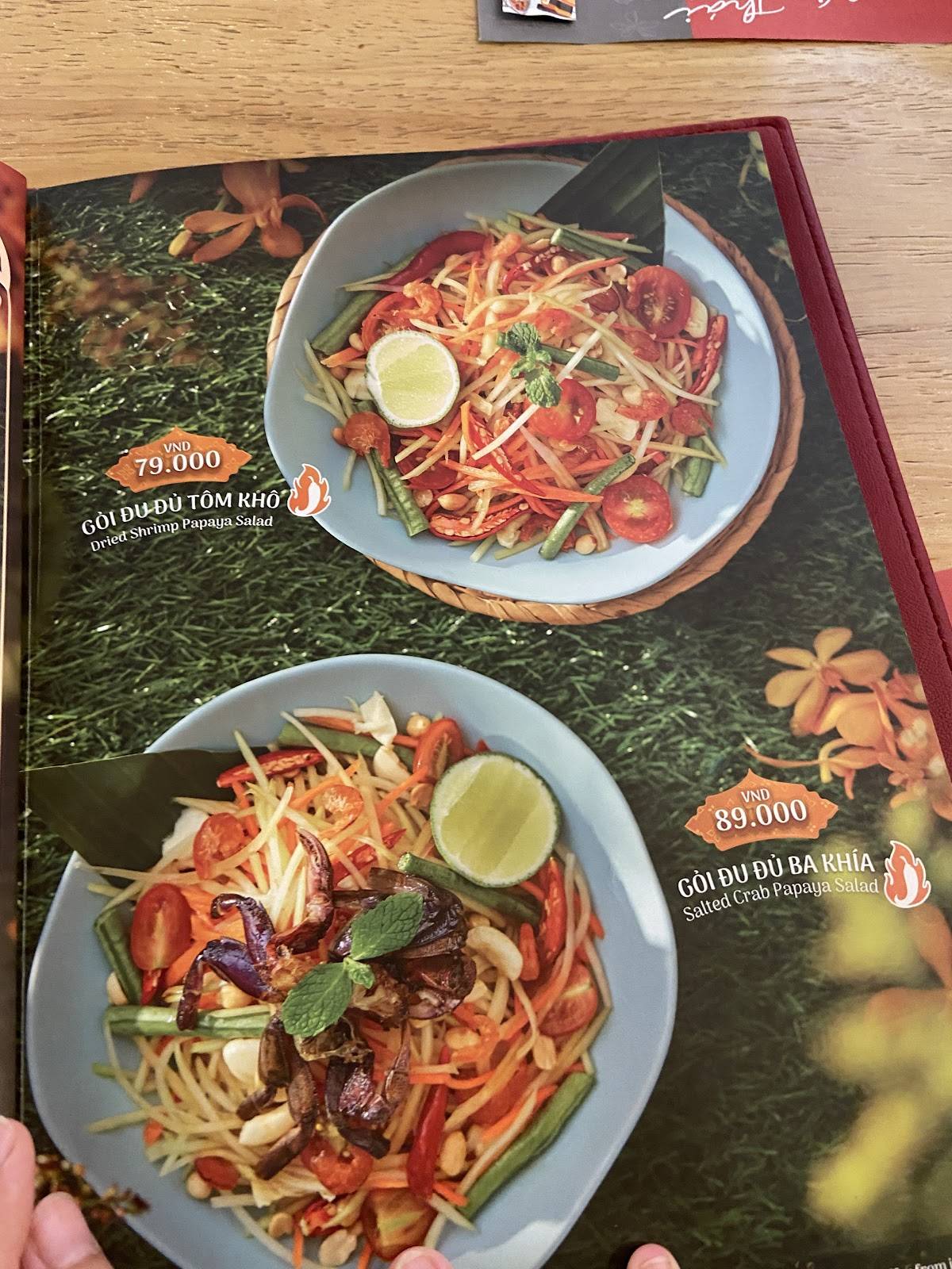 Carta del restaurante Chang - Modern Thai Cuisine Cảnh Viên Quận 7 ...