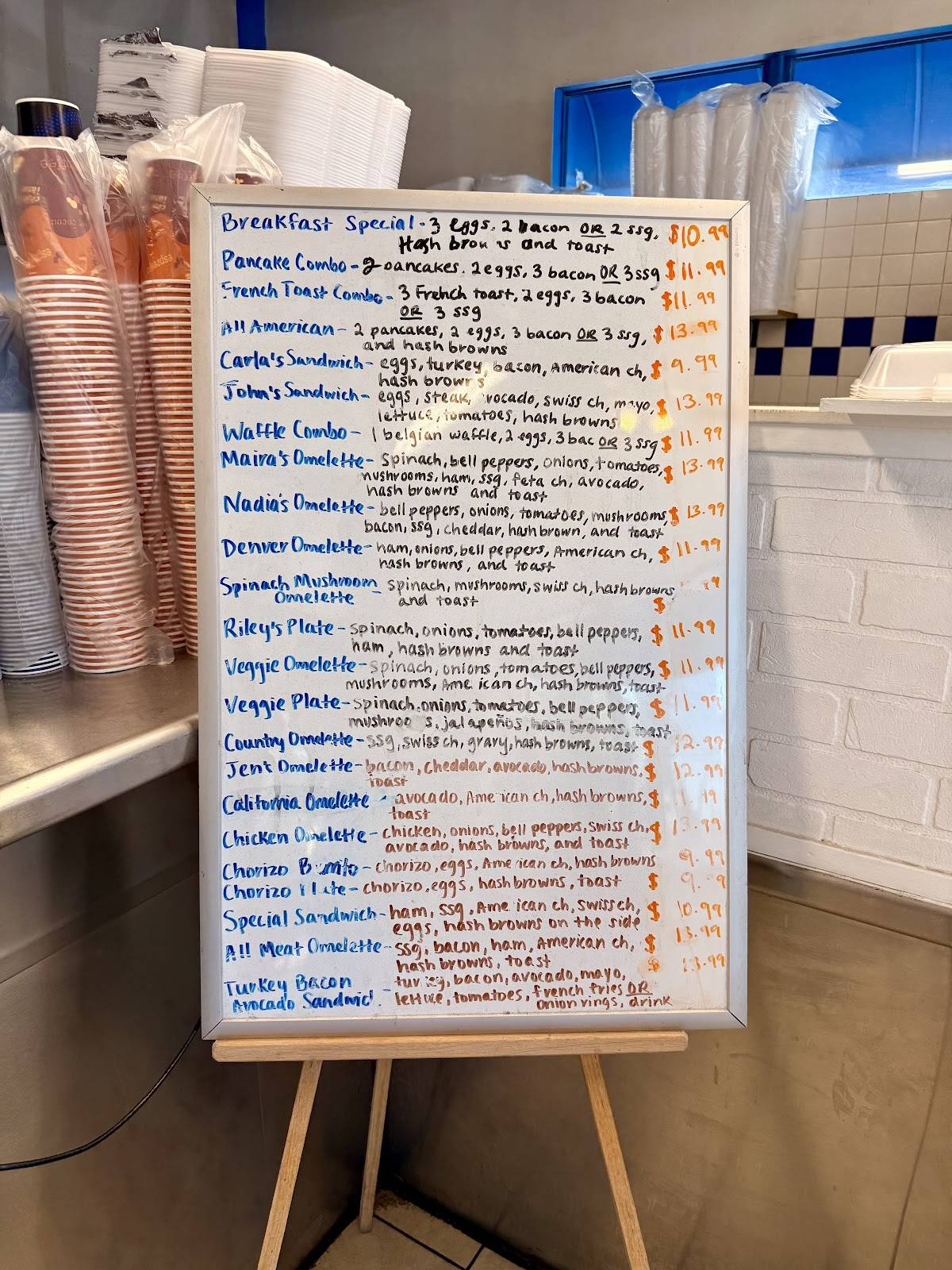 Menu at Chef Burger 2 restaurant, Simi Valley, Township Ave