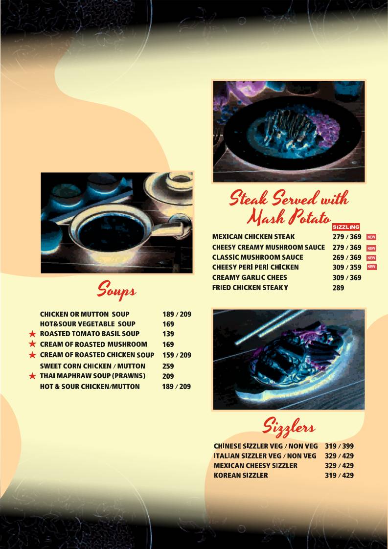 Menu at Crescent Restaurant, Vanagaram, Chennai, Tower 1