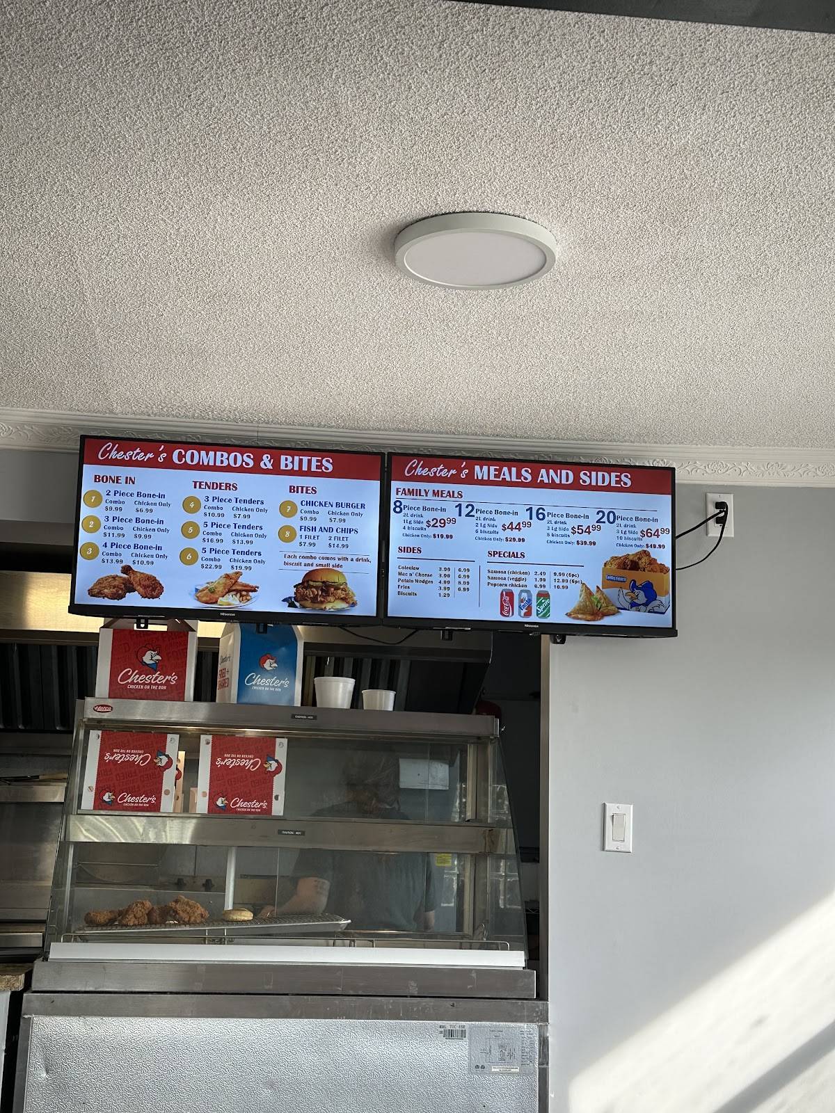 Menu at Chester's Fried Chicken Smithville, Smithville, RR 20 #2