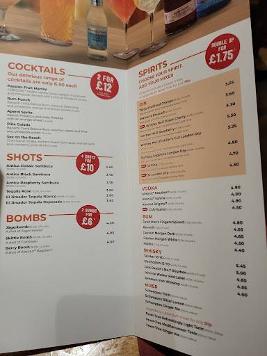 Menu at Cheswold Lodge Brewers Fayre pub & bar, Doncaster, Doncaster ...