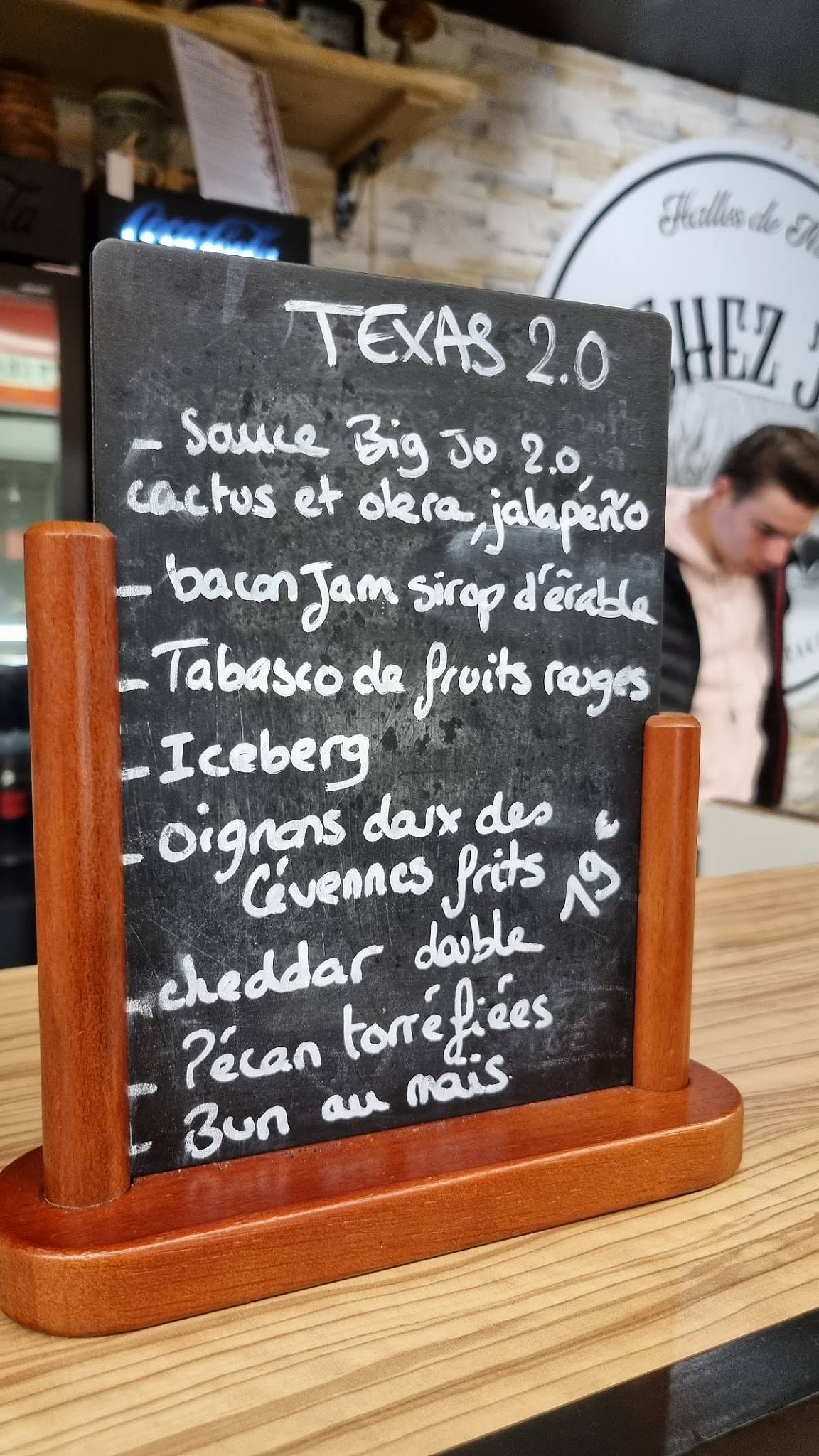 Menu au Chez Jo restaurant, Nimes