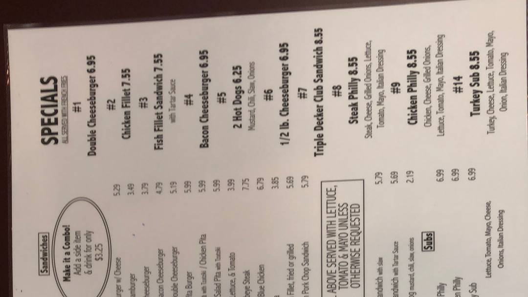 Menu at Chicken King restaurant, Chester, J A Cochran Bypass