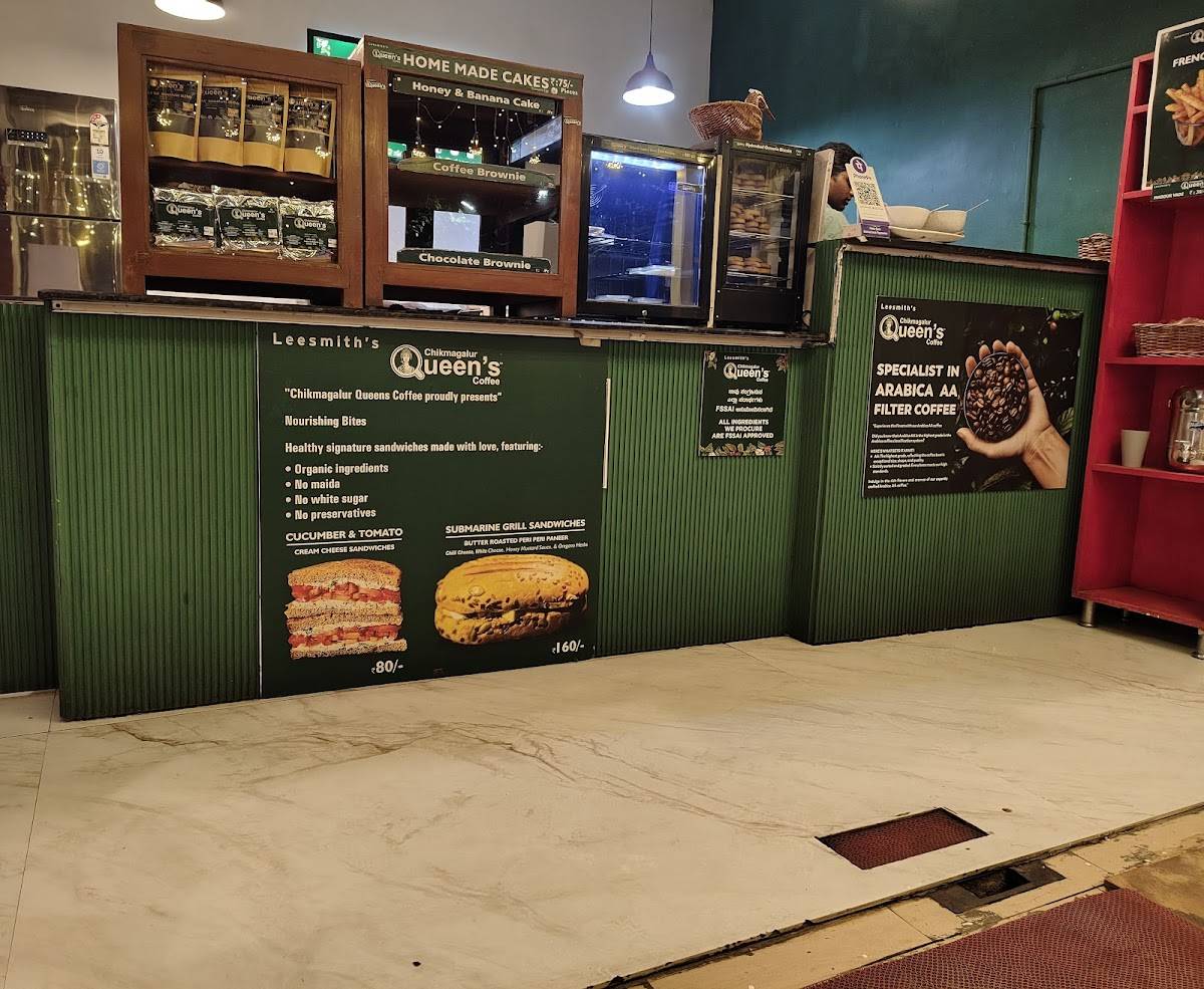 Menu at Chikmagalur Queen's Coffee, Bengaluru