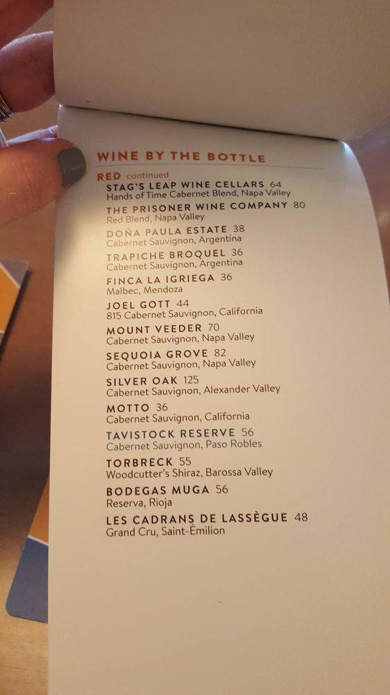 Menu at Chroma Modern Bar + Kitchen, Orlando, Lake Nona Blvd