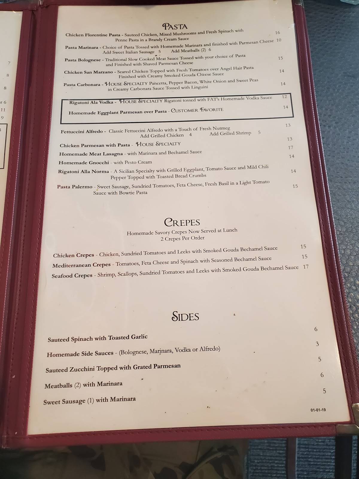Menu at Clemenza's at Uptown pizzeria, Fort Walton Beach, 75 Eglin Pkwy ...