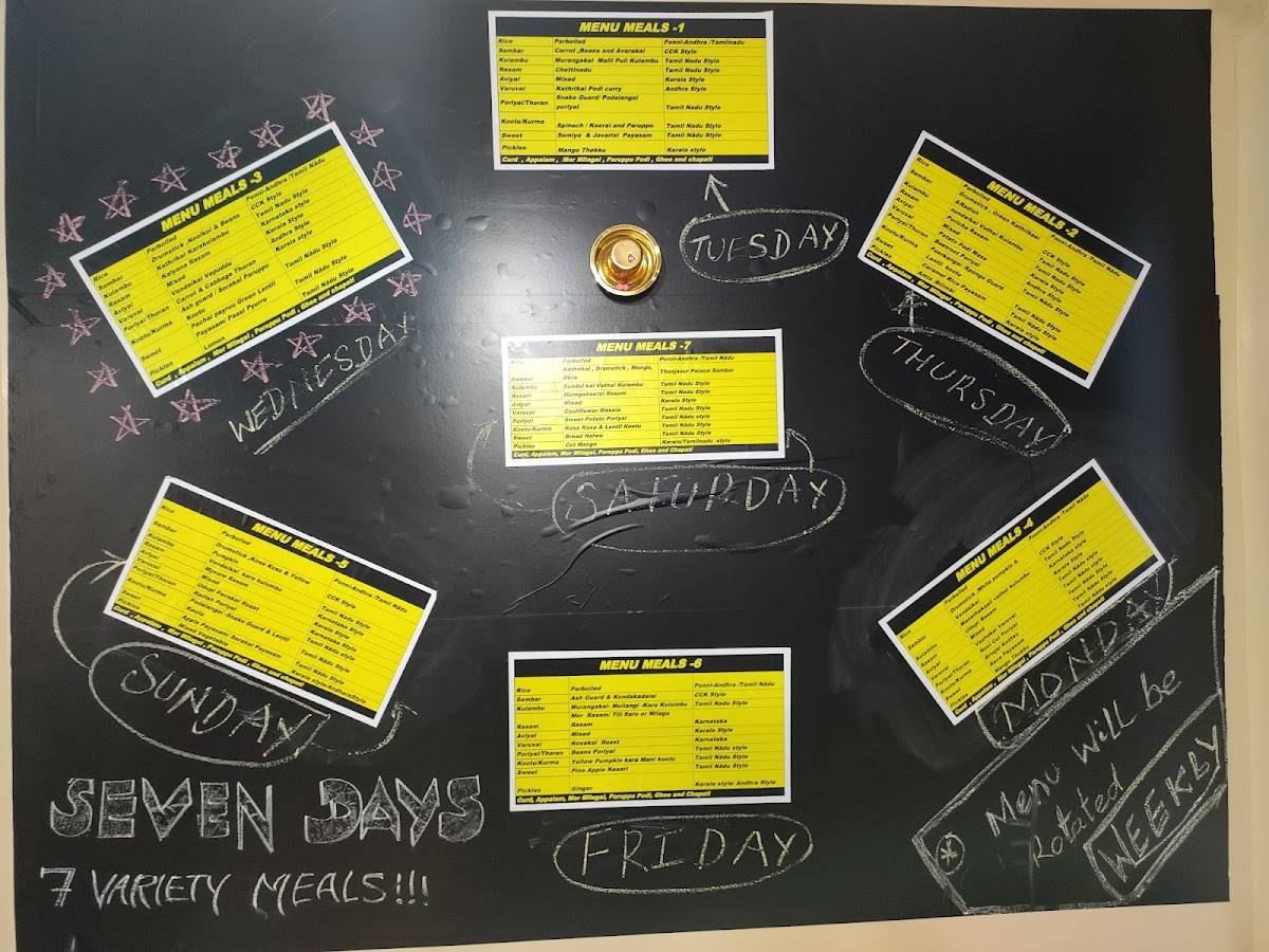 Menu at Classic Chennai Kitchen - CCK restaurant, UAE