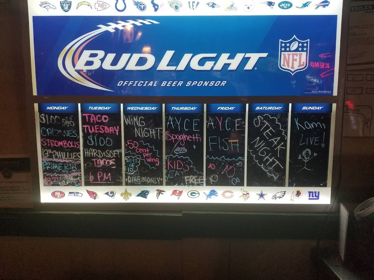 Menu at Clay Street Grill pub & bar, Austinburg