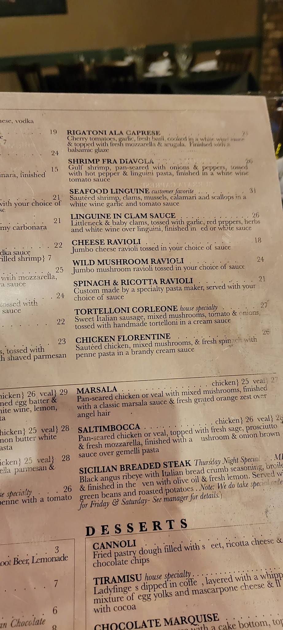 Menu at Clemenza's at Uptown pizzeria, Fort Walton Beach, 75 Eglin Pkwy ...