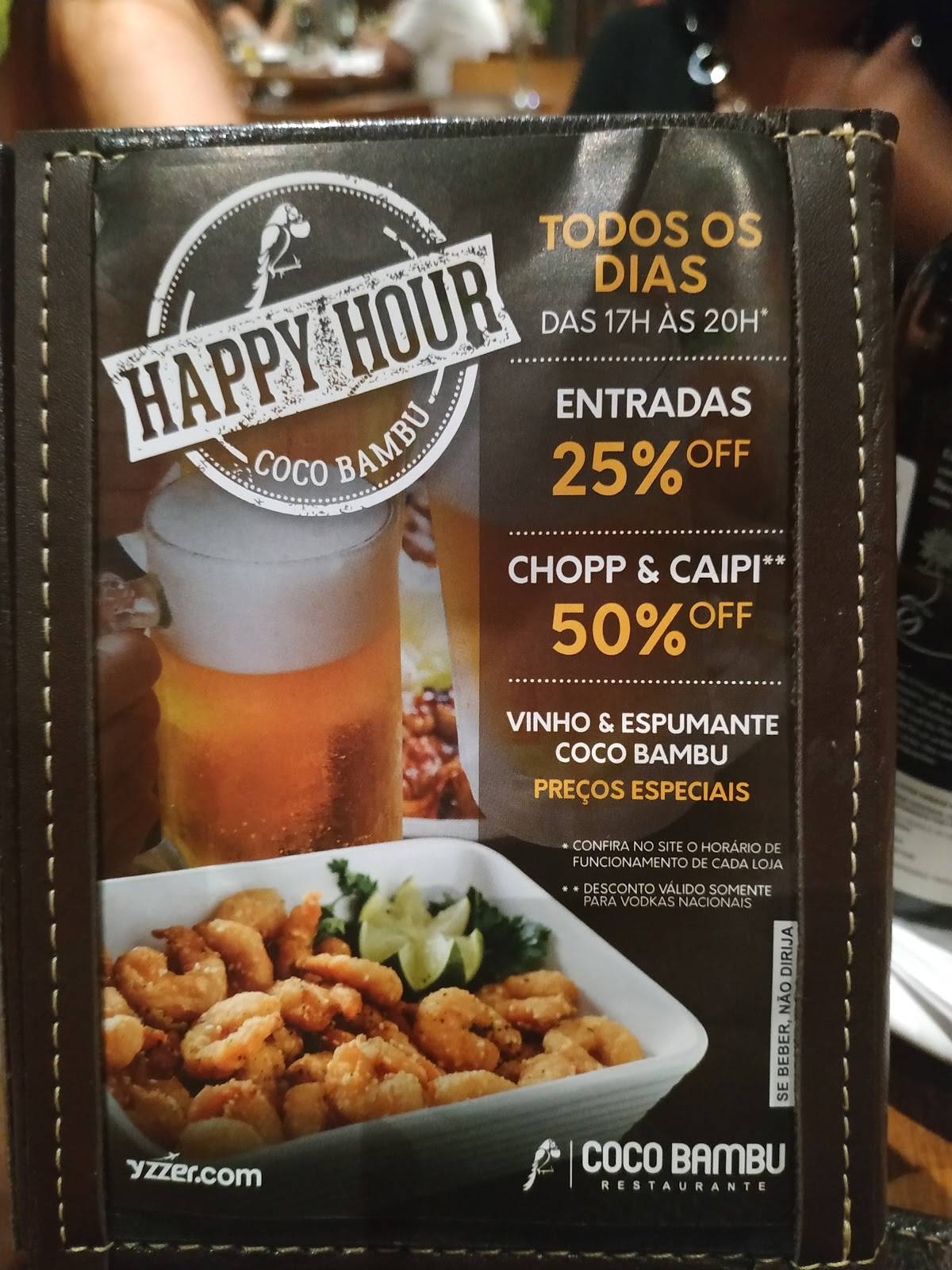 Menu em Coco Bambu Santo André restaurante, Santo André
