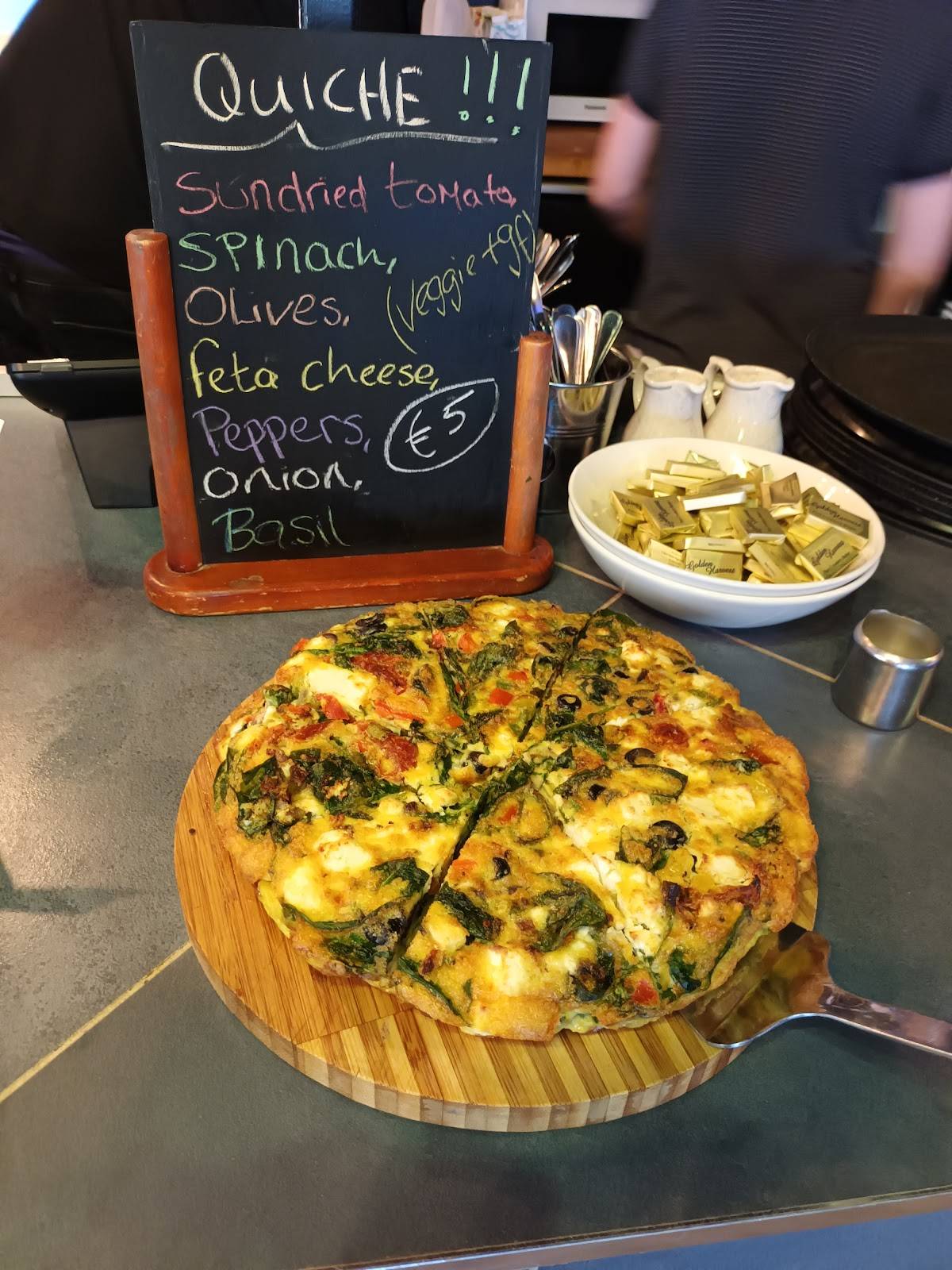 Menu at Café Velo cafe, Cork
