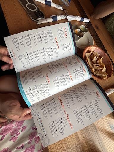 Menu at Costa Pacifica pub & bar, San Antonio, 434 N Loop 1604 W Ste. 2101