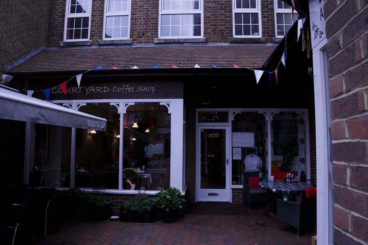 Menu at Courtyard Coffee Shop cafe, Uckfield