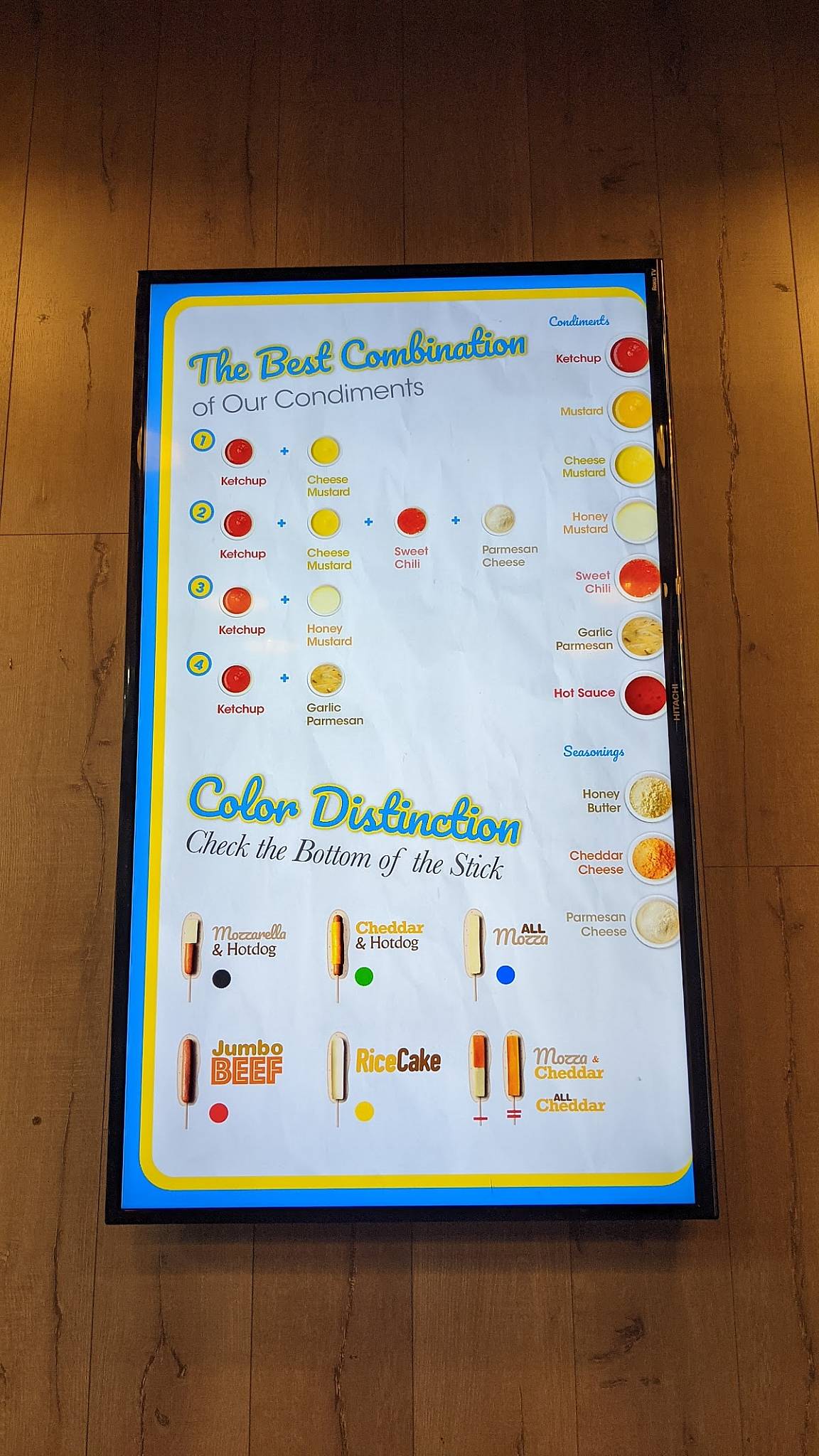 Menu at CrunCheese Korean Hot Dog- Blue Diamond restaurant, Las Vegas