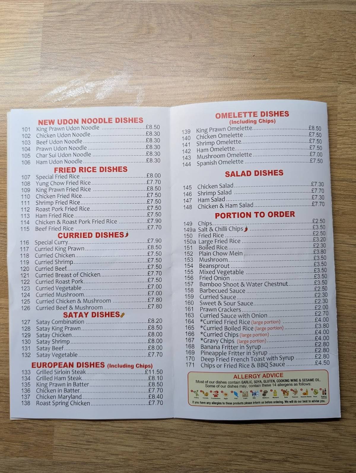 Menu at Crystal Valley Chinese restaurant, Johnstone